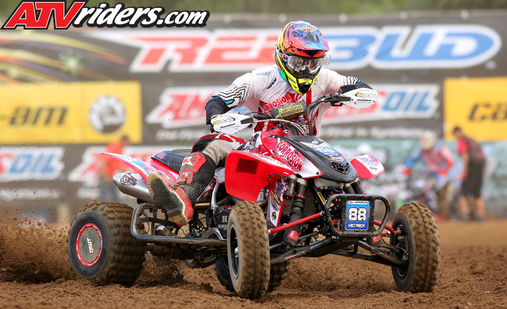 Chad Wienen Perfect at Red Bud for ATV Motocross Pro Win