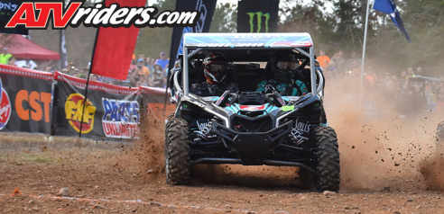 Can-Am's Hunter Miller Podiums in Maverick X3 GNCC Debut